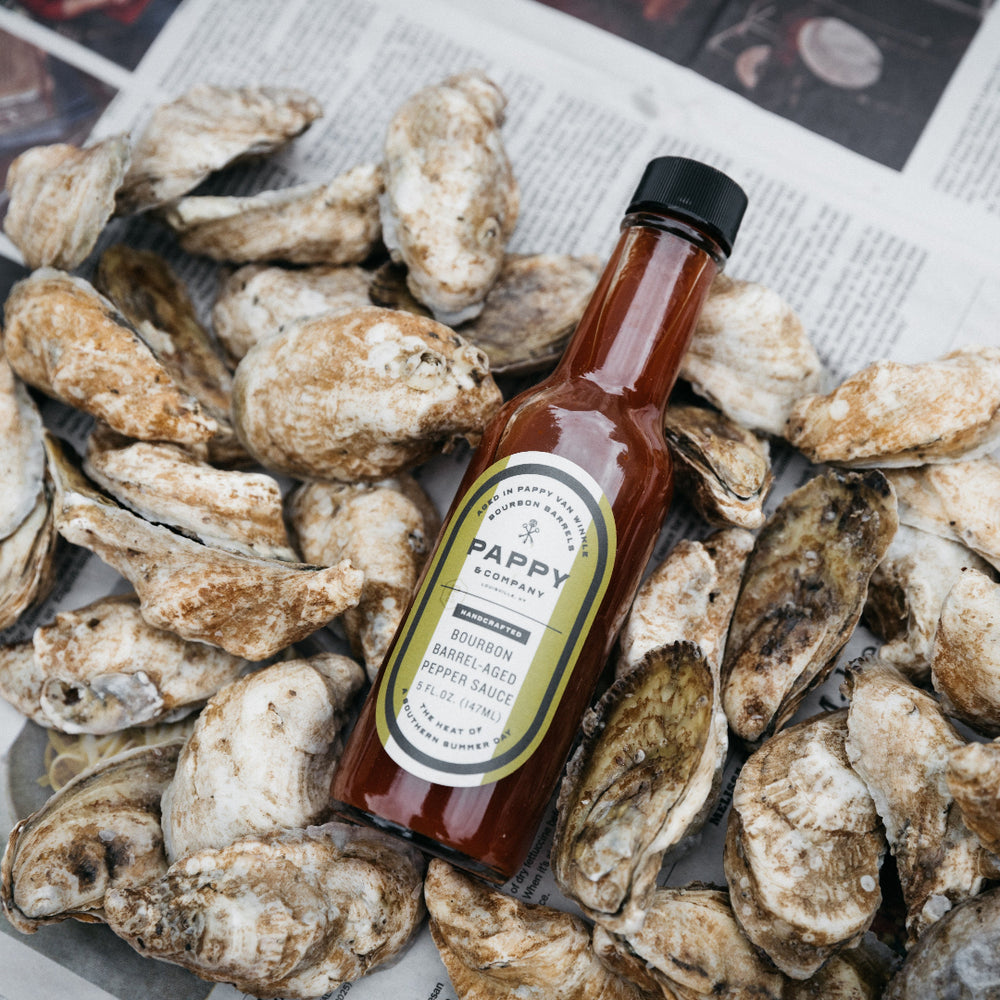 Bourbon Barrel-aged Pepper Sauce | Pappy & Company