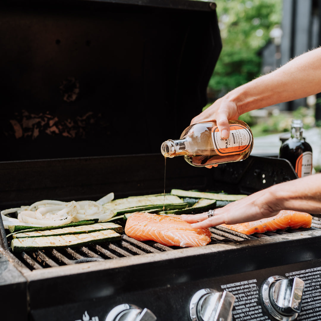 Bourbon Barrel-Aged Spicy Maple Syrup | Pappy & Company