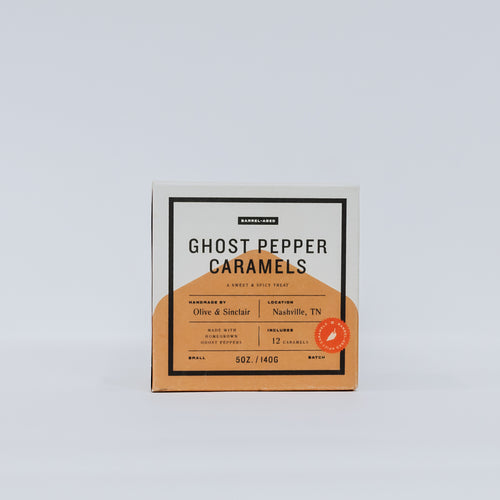 Bourbon Barrel Aged Ghost Pepper Caramel | Pappy & Company