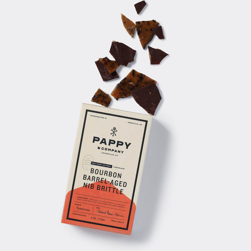 Pappy Van Winkle Bourbon Nib Brittle - Bourbon Chocolate | Pappy & Company