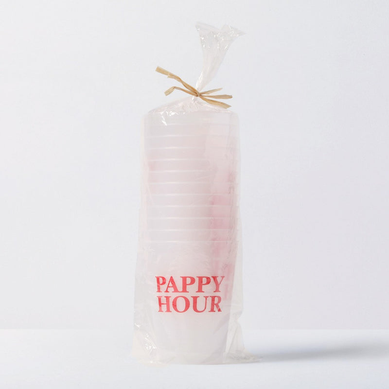Pappy Hour Shatterproof Cups - 12-Pack To-Go Cups | Pappy & Company