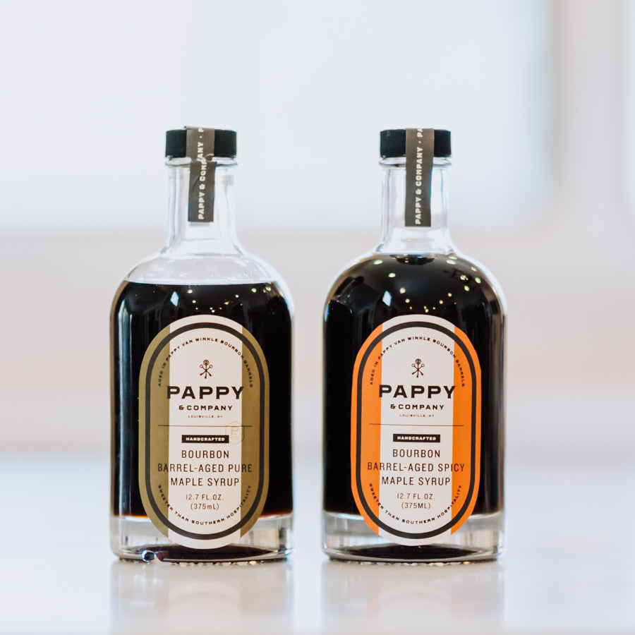 Pappy Van Winkle Bourbon Barrel-Aged Spicy Maple Syrup | Pappy & Company